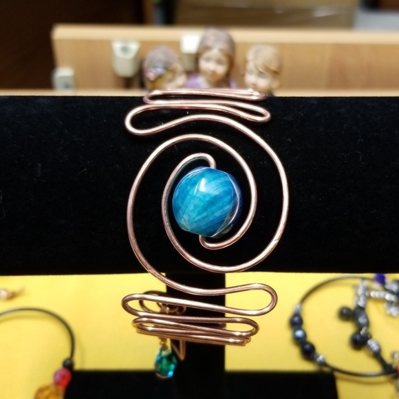 J & R Gems & Jewelry! | Jewelry | Beautiful Copper Waves Cuff Bracelet ...